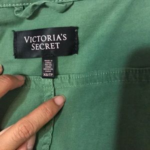 Victoria's Secret | Jackets & Coats | Victorias Secret Army Green ...